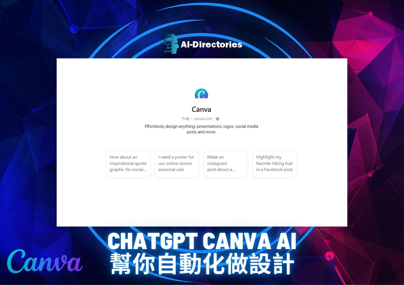 Canva AI功能教學：ChatGPT助力自動化設計全方位解析 | 香港AI學院 | AI課程